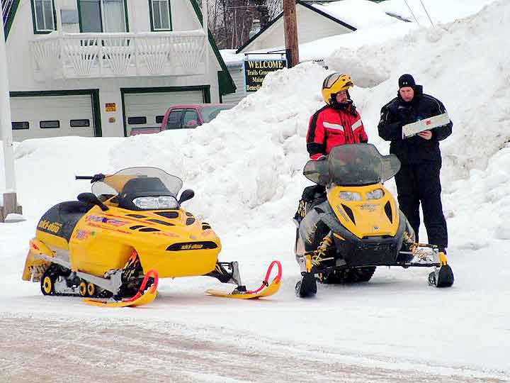 Snowmobiling, Snow Sledding In Maine | Get Groomed Marked Trails Maps ...