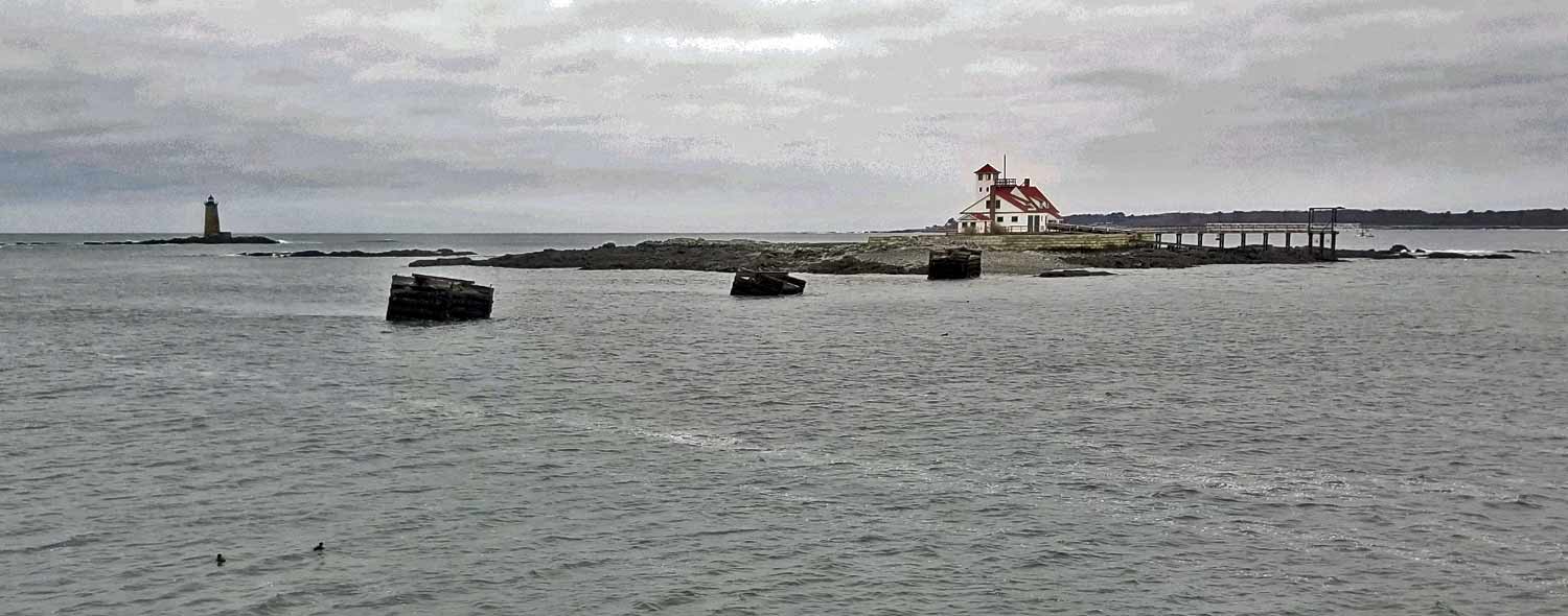 Mini Vacations In Maine | Whaleback Lighthouse Kittery ME - MeInMaine Blog